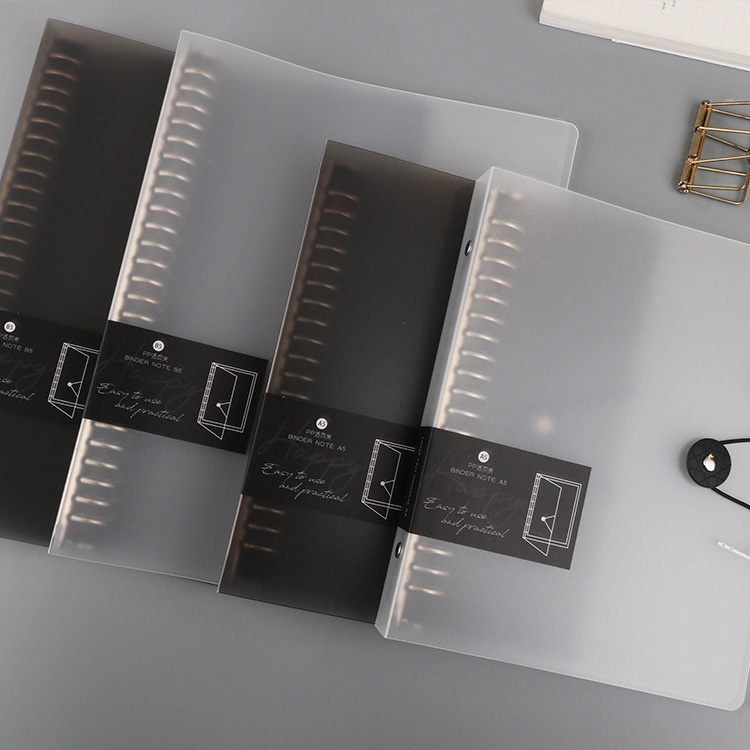 Loose-leaf Refillable Notebook Big College Notebook big Notebook Cover ...