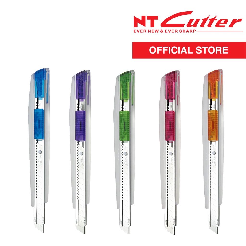 NT Cutter Auto-lock, Ambidextrous A Type Blade (Model # IA300RP ...
