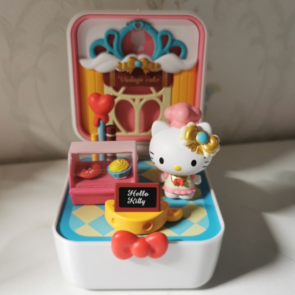 【Genuine】POPMART Hello Kitty Food Town Series Confirmed Figure Doll ...