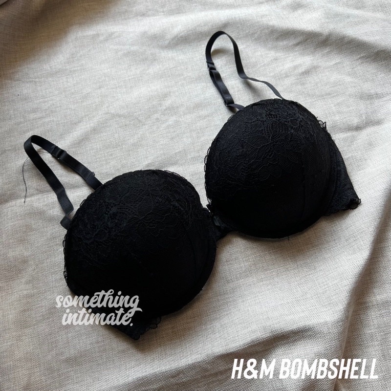 (archived) H&m Boohoo Vixen Satin & Lace Bombshell Super Pushup ...