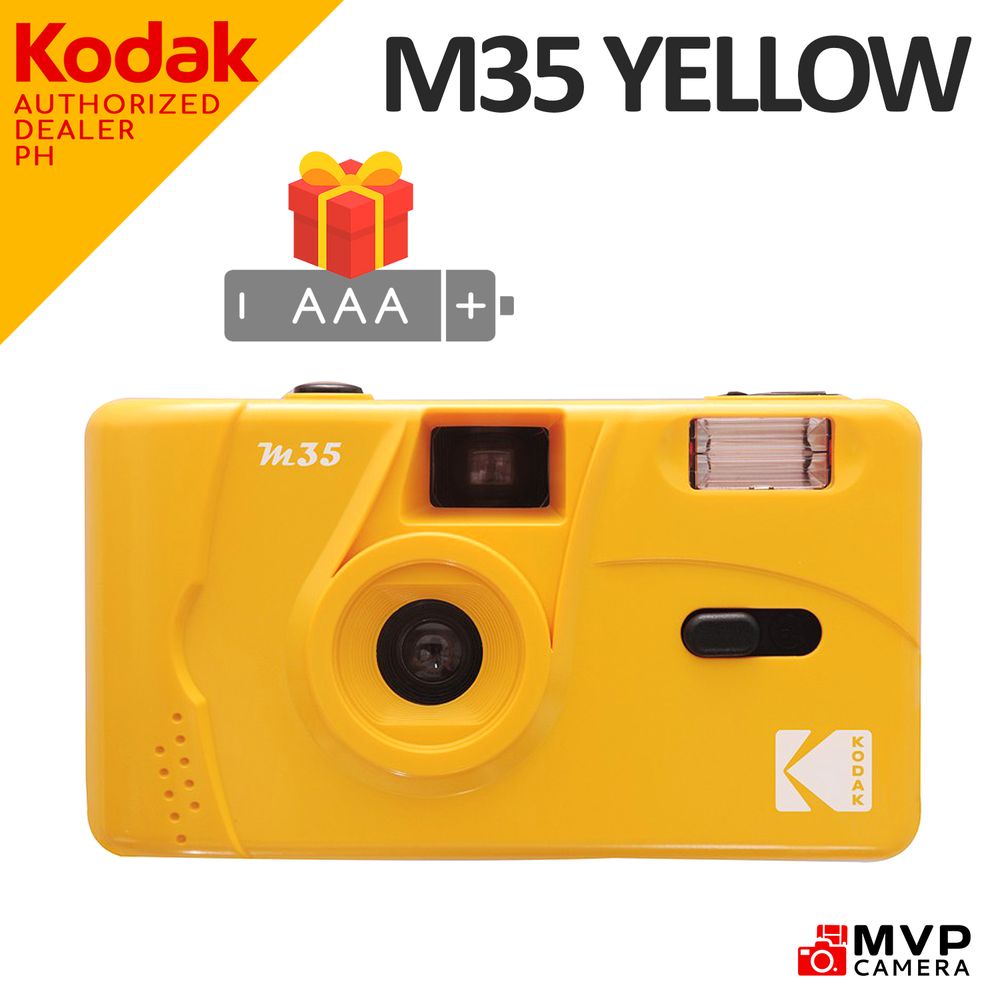 [FILM BUNDLE] KODAK M35 Reusable Film Camera 135 35mm Full Frame Format ...