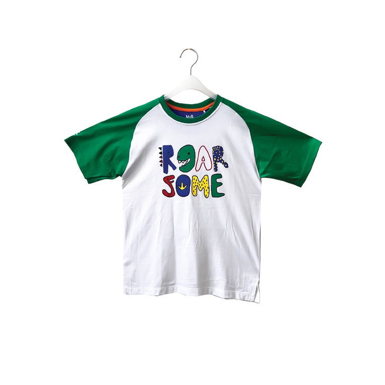Roar Some Dino Boy White Shirt | Shopee Philippines