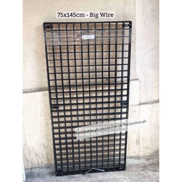 (75x145cm-THICK) Wall Mount Screen Wire Mesh Grid Wall Decoration Panel ...