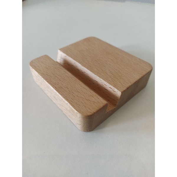 Wooden Phone Stand | Wood Phone Holder | Shopee Philippines