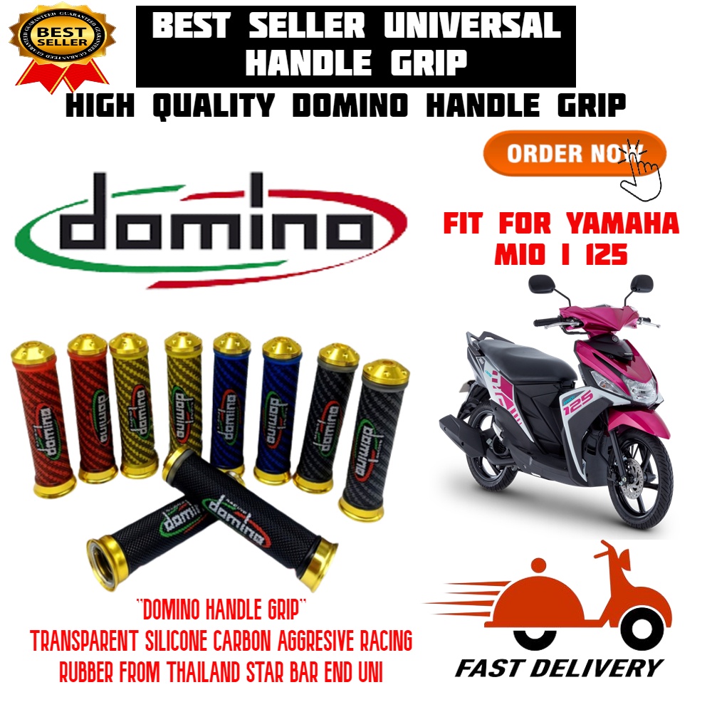 TP Handle Grip For YAMAHA MIO i125 | Domino Handle Grip Transparent ...