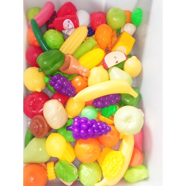Fruits and Vegetables plastic toy | Shopee Philippines