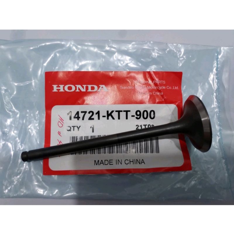 TMX 150 SUPREMO / XR150 Exhaust Valve 14721-KTT-900 Honda Genuine ...