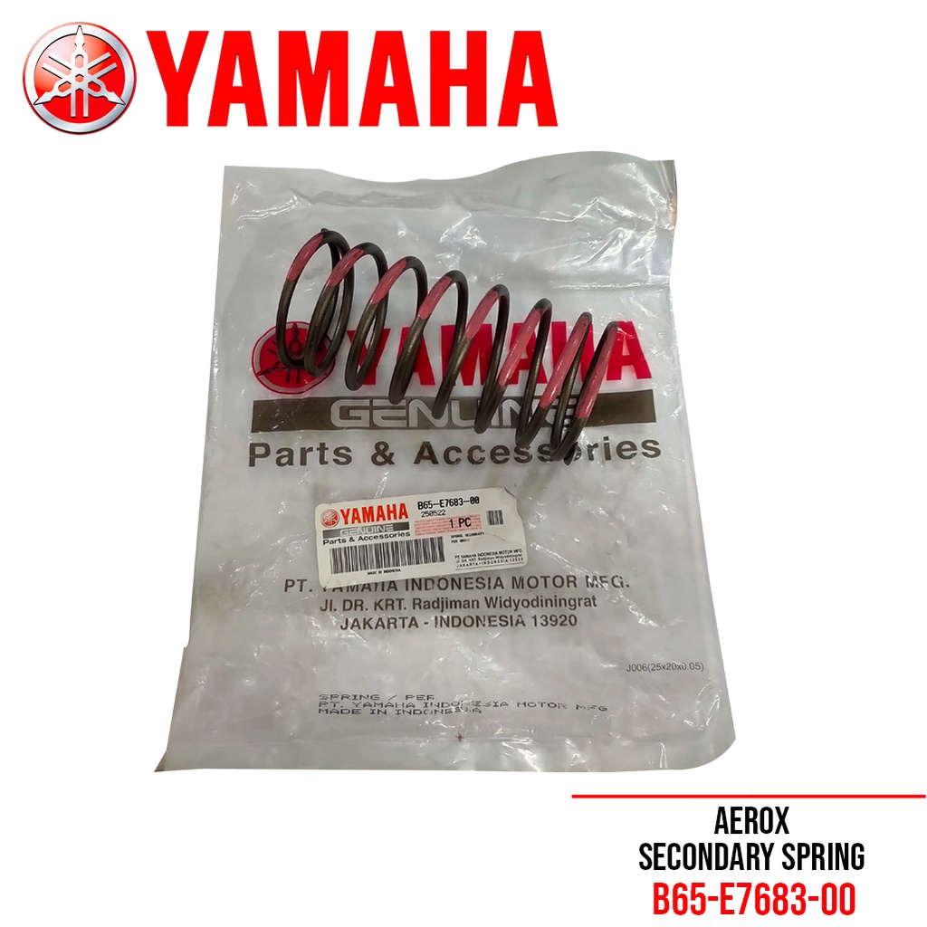 AEROXCLTCH2 | Aerox Yamaha Secondary Spring B65-E7683-00 | Shopee ...