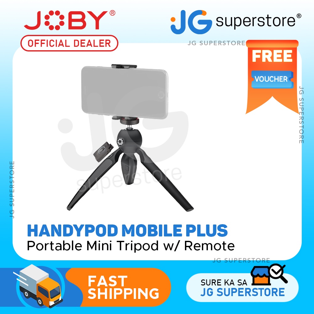 Joby 1564 HandyPod Mobile Plus with Phone Holder and Impulse Bluetooth ...