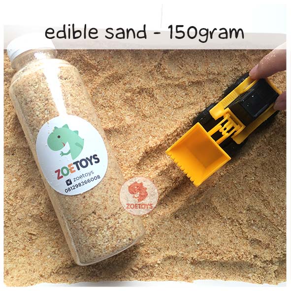 Zoetoys Edible Sand Mud FOOD GRADE 150 Grams | Taste-safe moon sand ...