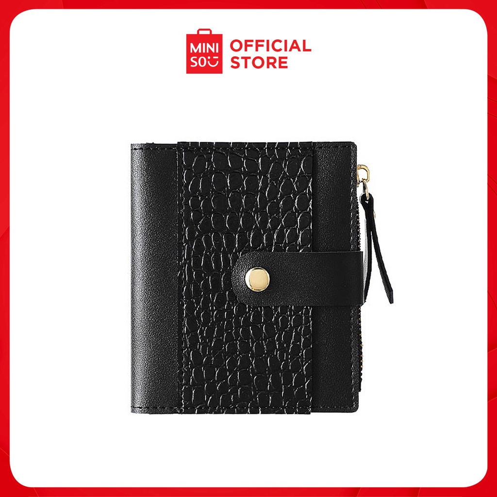 MINISO Women's Short Animal Pattern Wallet with Zipper | Shopee Philippines