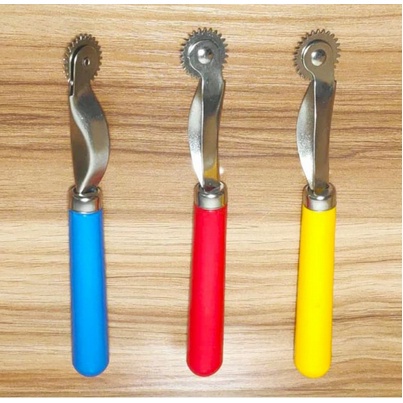 Rader Serrated Sewing Tracing Fabric Pattern Line Marker Tool Plastic ...