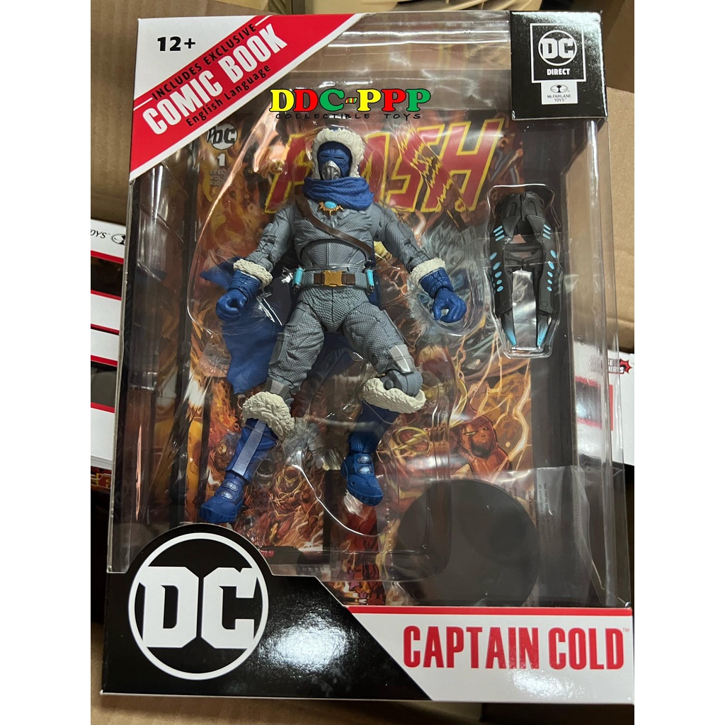 CAPTAIN COLD - THE FLASH Page Puncher and Comic - DC Direct 7-Inch ...