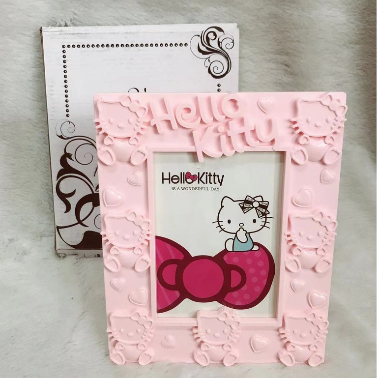 7730 FRAME LIGHT PINK COLOR HELLO KITTY CHARACTER DESIGN | Shopee ...