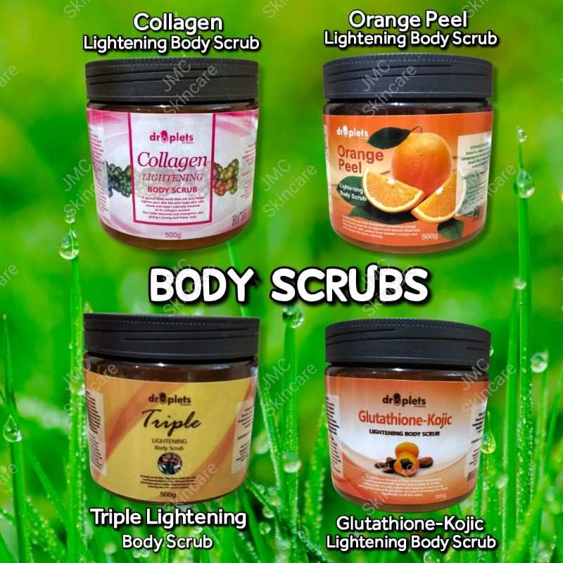 Droplets Whitening Body Scrubs 500g | Shopee Philippines