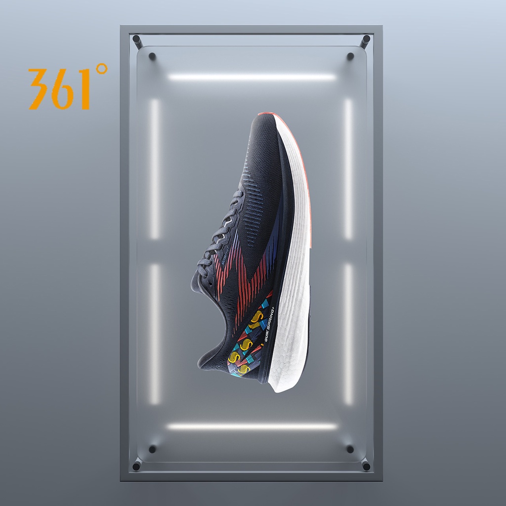 361 Degrees SPIRE S2 Sports Shoes Men Autumn Wear Resistant Mesh Comfortable Breathable ...