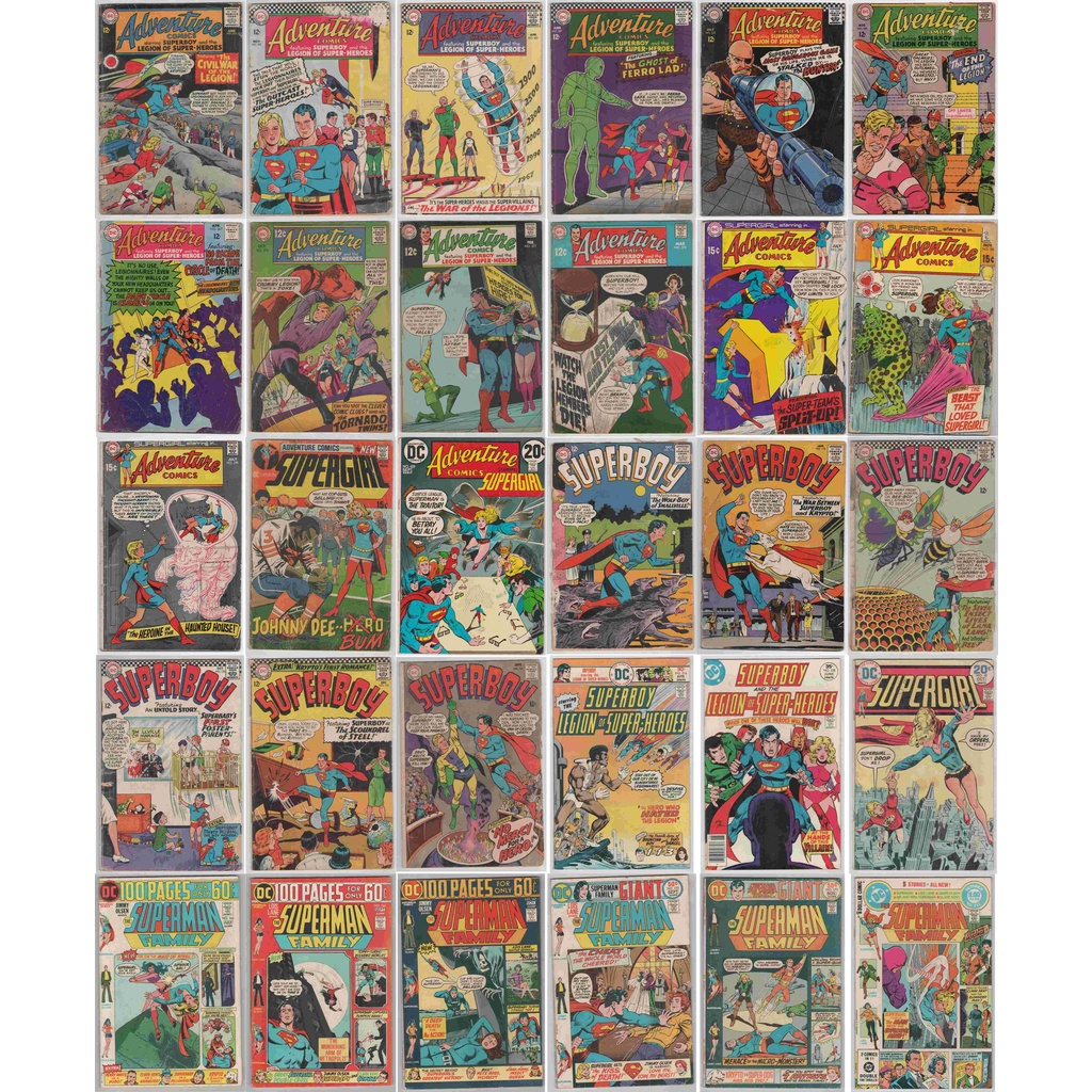 10 Supergirl, Superboy, Legion of Super-Heroes for P3000 (1964-up ...
