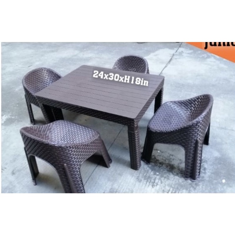 Jolly 24 x 30 Inches Rattan Design High Quality Dinning Low Coffee ...