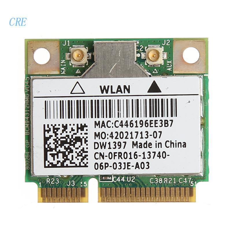 CRE PCI-E Wifi Card for Broadcom BCM94312 802.11G PCI-E Wireless Mini ...