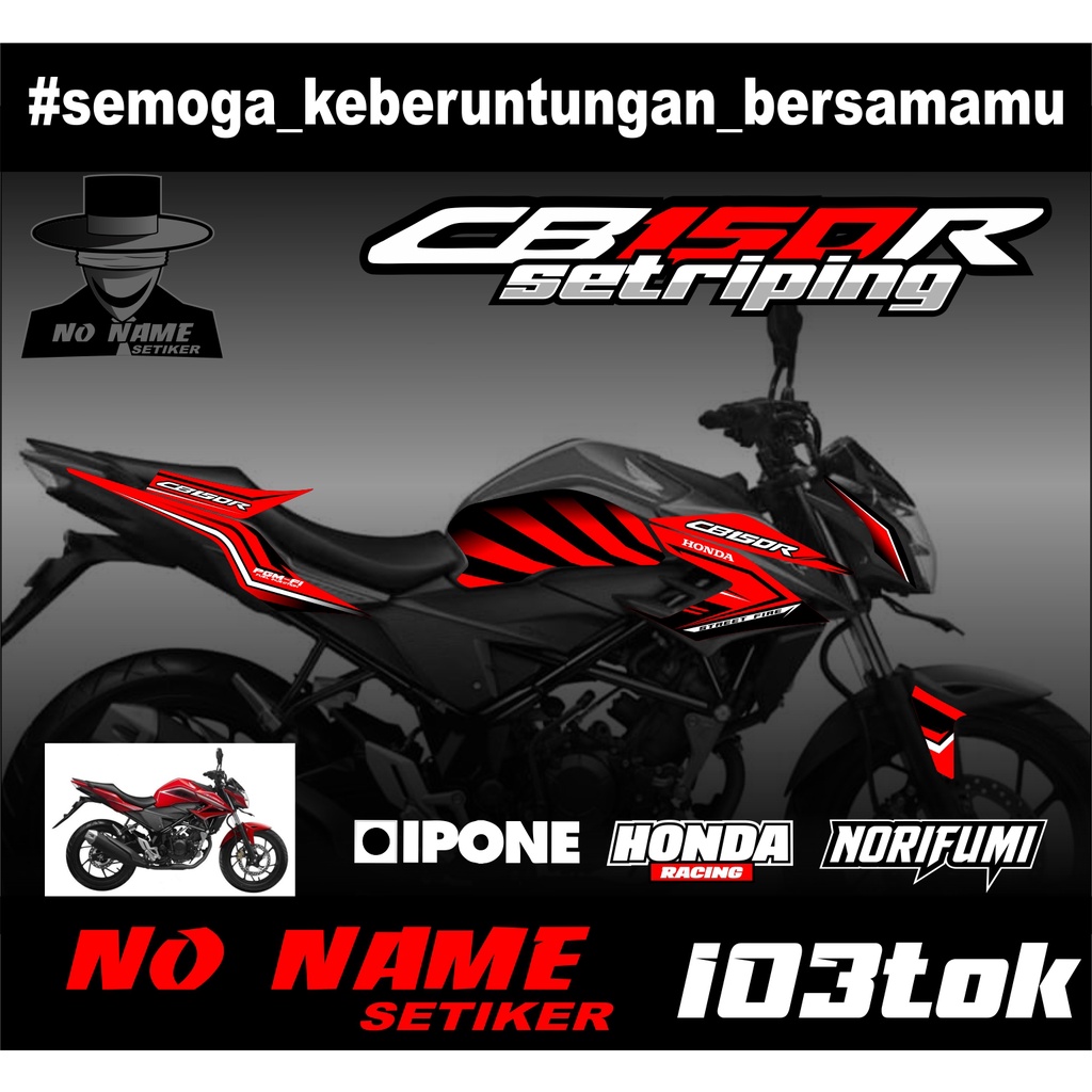 Striping CB150R/CB 150r All New 2018 2019 (103tok) Variation OfTe ...