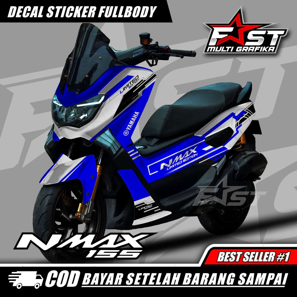 Yamaha nmax 2021 Sticker DECAL Sticker custom racing motif | Shopee ...