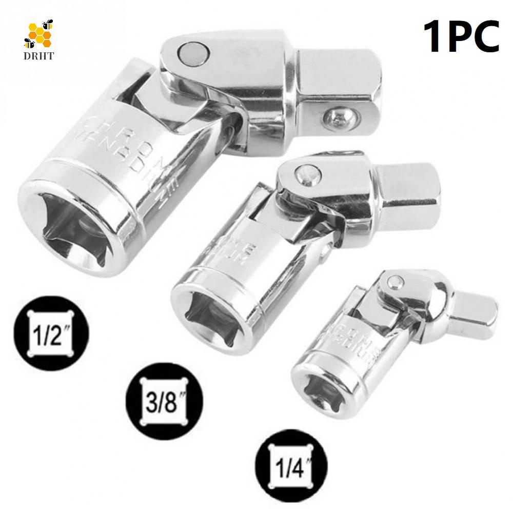 DHEART~1/4,3/8,1/2inch Universal Joint Ratchet Extension-Bar Socket ...