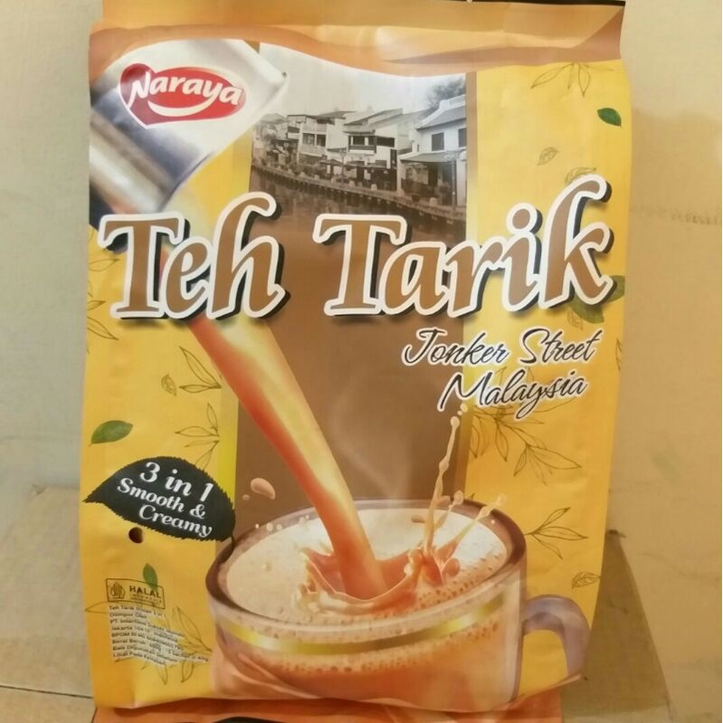 NARAYA 3 IN 1 SMOOTH & CREAMY JONKER STREET MALAYSIA TEA 600GR | Shopee ...
