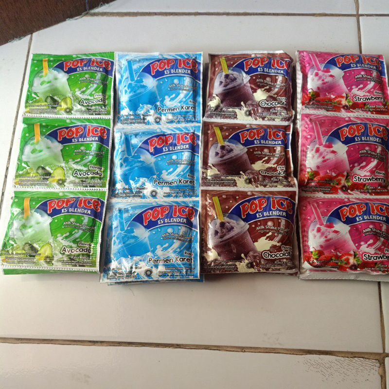 Pop ice joint 4 variants 24g (10 sachets) | Shopee Philippines
