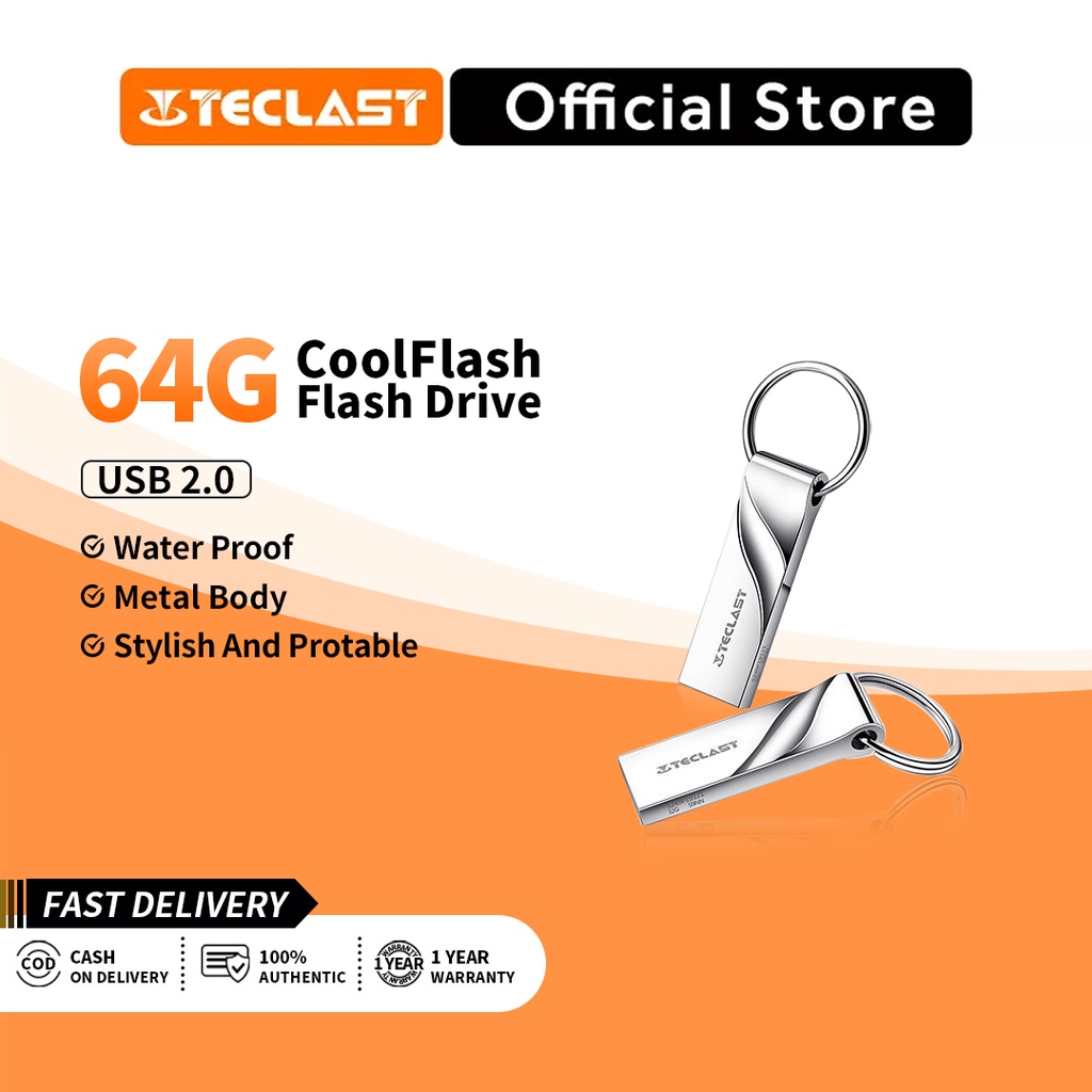 Teclast 32GB/64GB CoolFlash EX2.0 USB Drive Anti Dust External Data ...