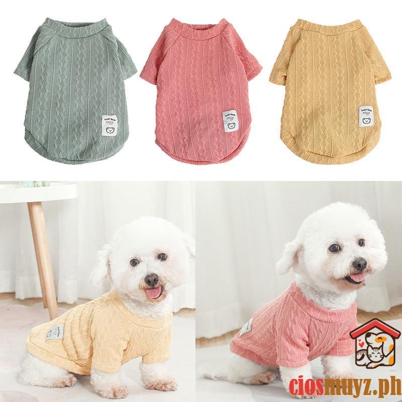 Dog Sweater Clothes Puppy Pet Cat Clothes Sweater Jacket Coat Winter ...