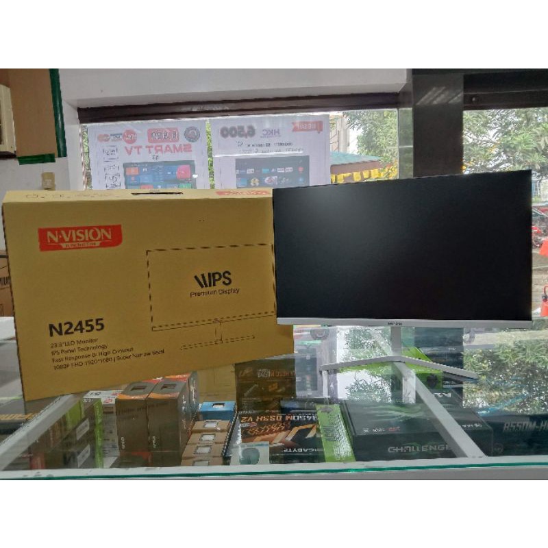 Nvision N2455PRO 100Hz IPS Panel 23.8" Full HD Super Narrow Bezel Display Monitor | Shopee ...