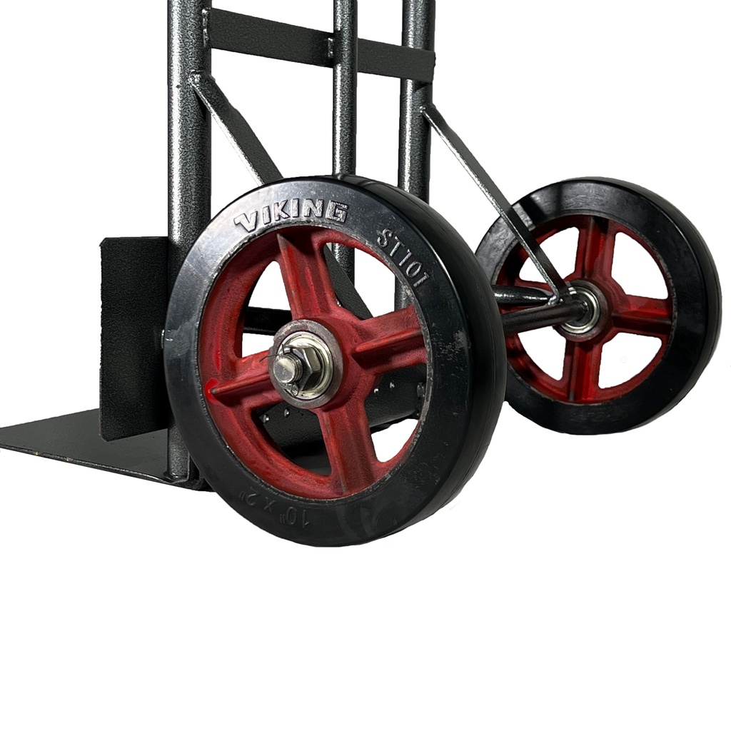 VIKING Mold-On Rubber Wheel 4/5/6/8/10/12inches Solid Heavy Duty ...