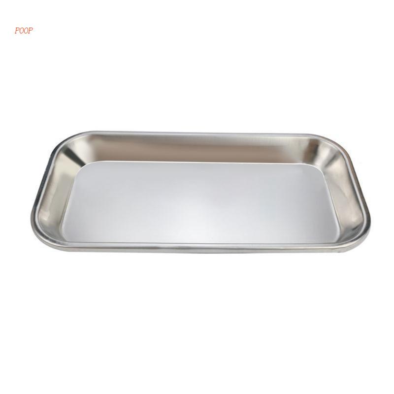 POOP Multi-Function Storage Tray Stainless Steel Lab Instrument ...
