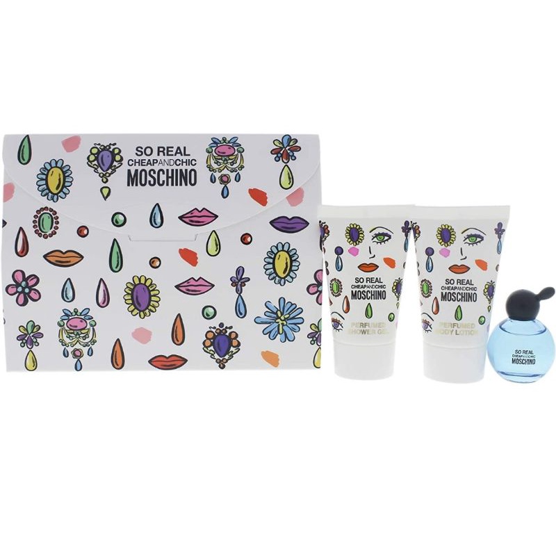 Moschino So Real Cheap and Chic Mini Gift Set | Shopee Philippines