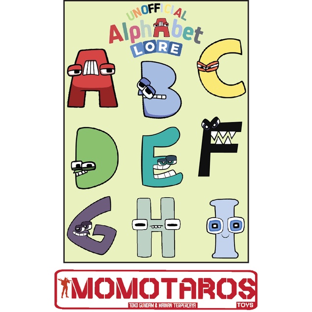 1 pc Alphabet Lore waterproof Sticker | Shopee Philippines