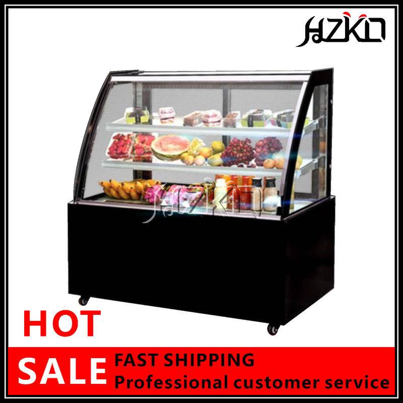 Hzko 1.2M flood cake display cabinet,commercial refrigerator,fresh ...