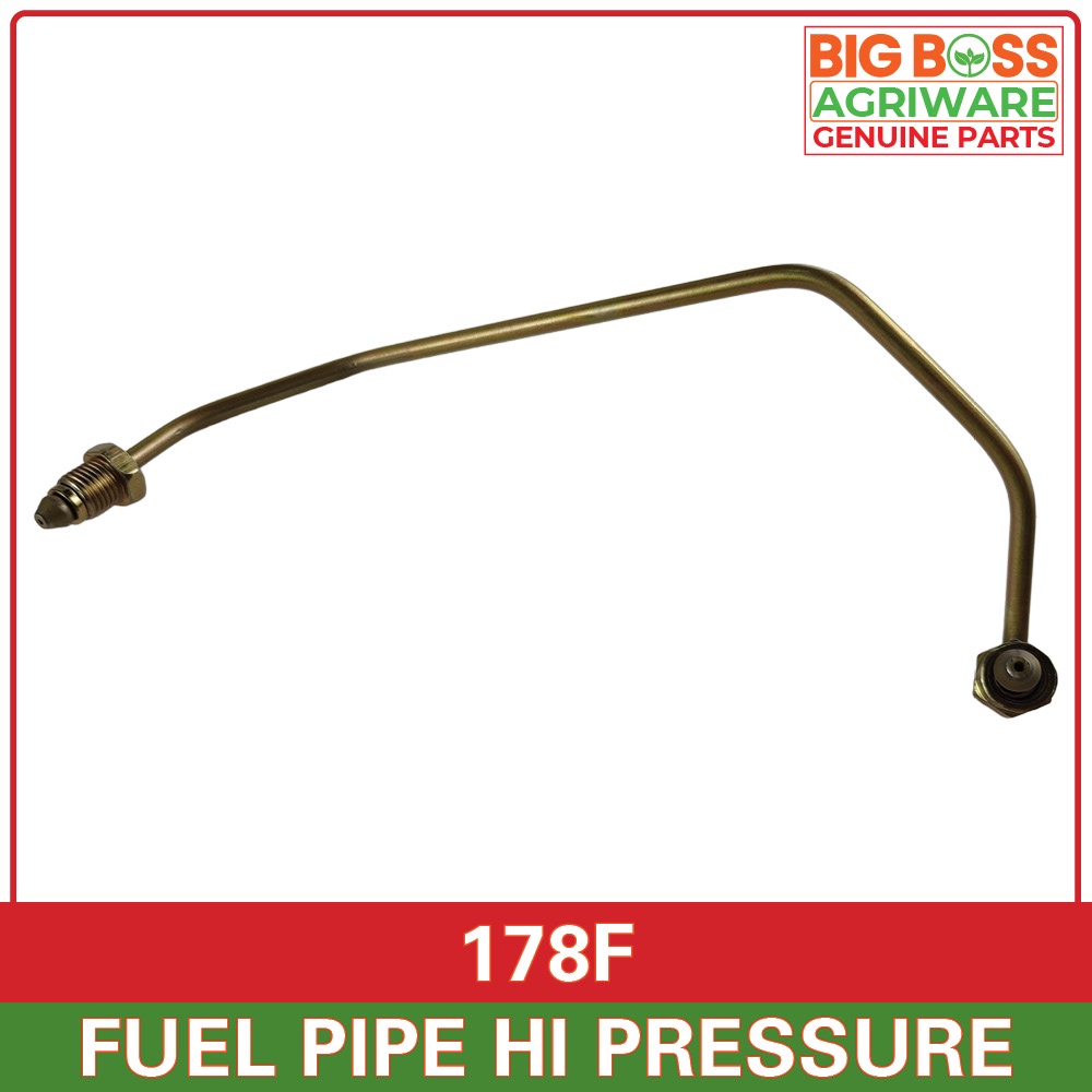 BBA High Pressure Fuel Line for 178F Air-cooled Diesel Engine Bronze ...