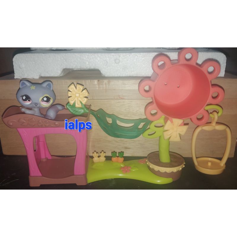 Littlest Petshop Littlest Pet Shop LPS Garden Park Fun Playset | Shopee ...