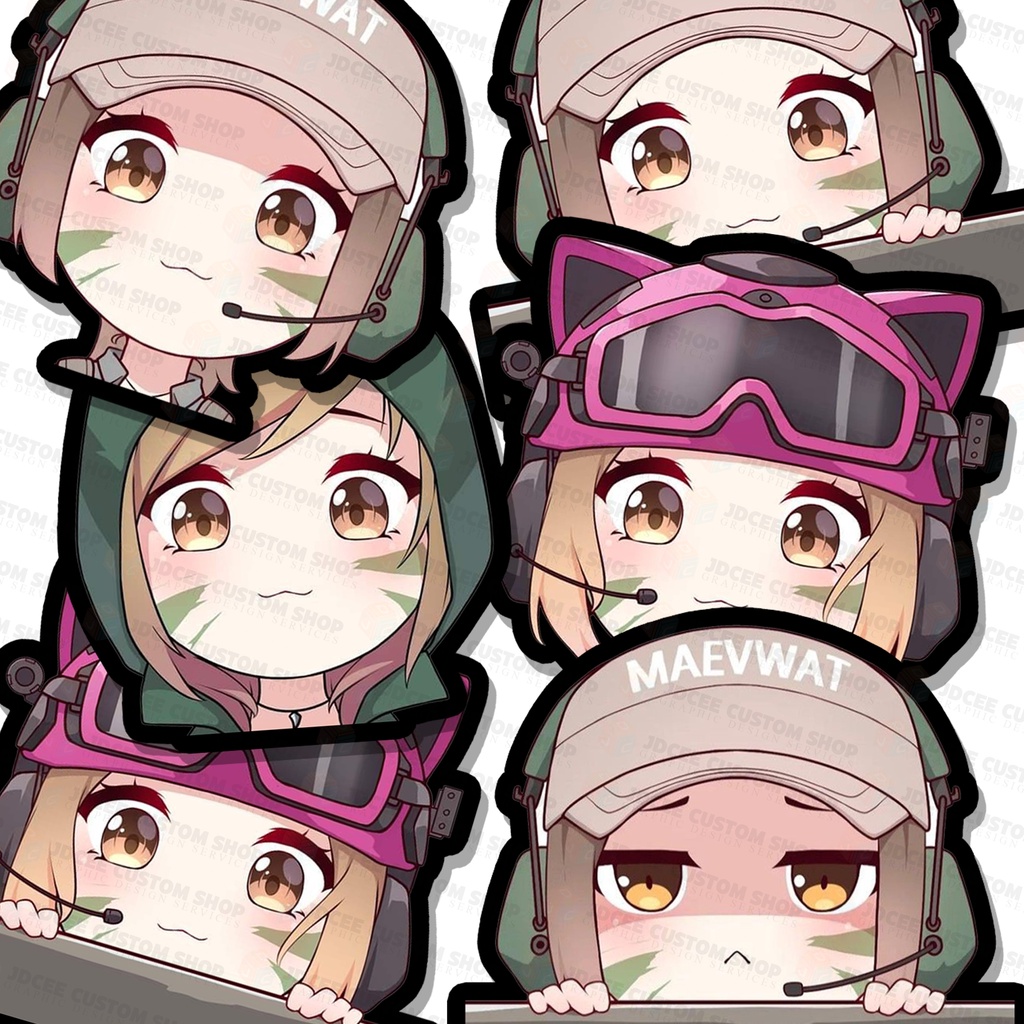 Call of Duty Mobile Urban Tracker | MAEVWAT Chibi Character Waterproof ...