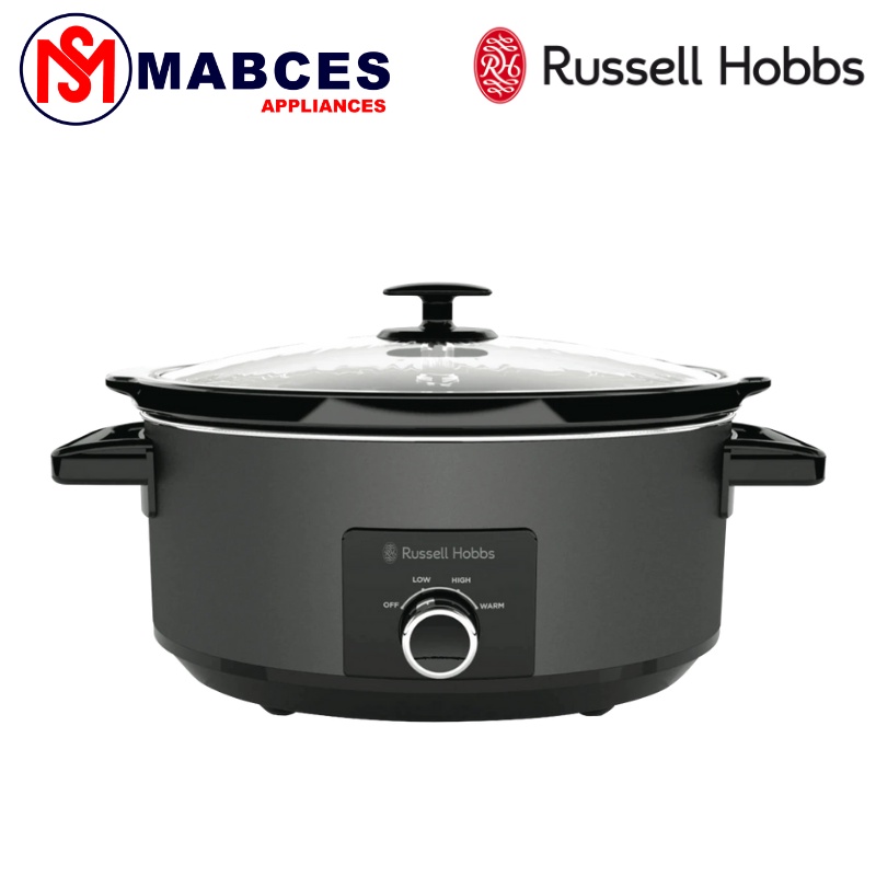 Russell Hobbs 7L Matte Black Slow Cooker RHSC7 | Shopee Philippines