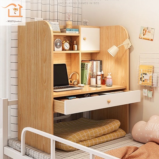 In stock Bed small table dormitory artifact student simple bedroom dormitory upper bunk laptop desk Shopee Philippines