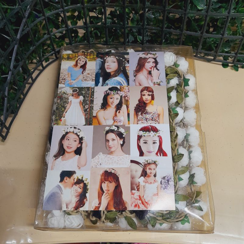 12pcs white foam flower turban baging design | Shopee Philippines