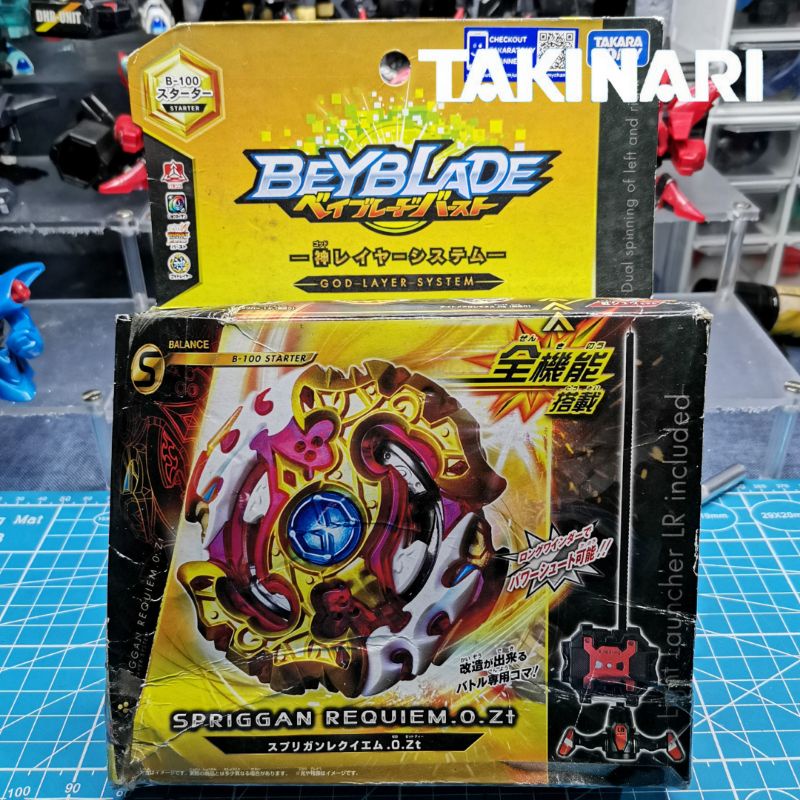 Takara Tomy Beyblade Burst B-100 Spriggan Requem. 0.Zt | Shopee Philippines