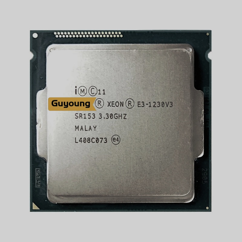 Xeon E3-1230 v3 E3 1230 v3 E3 1230v3 3.3 GHz Quad-Core Eight-Thread CPU ...