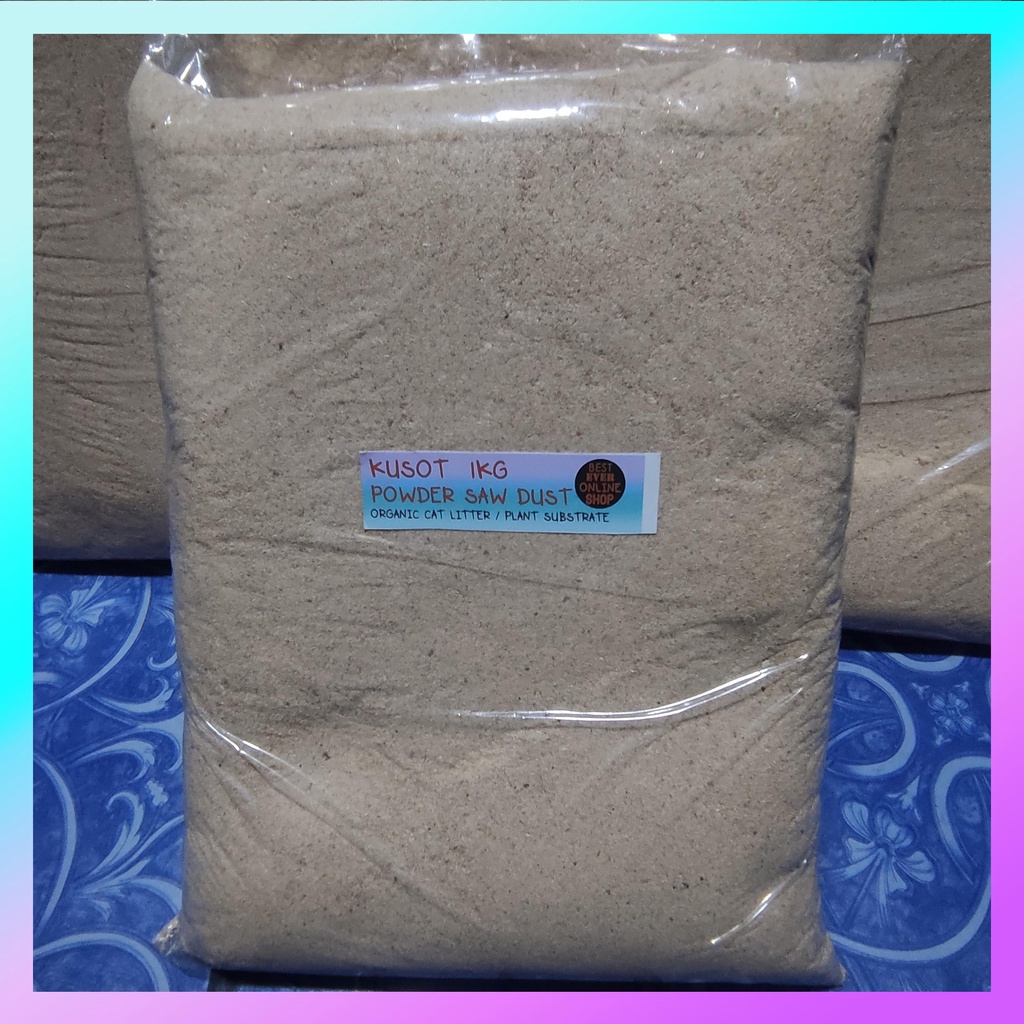 POWDER Fine Saw Dust Pino Kusot for Alternative for Cat Litter / Plant ...