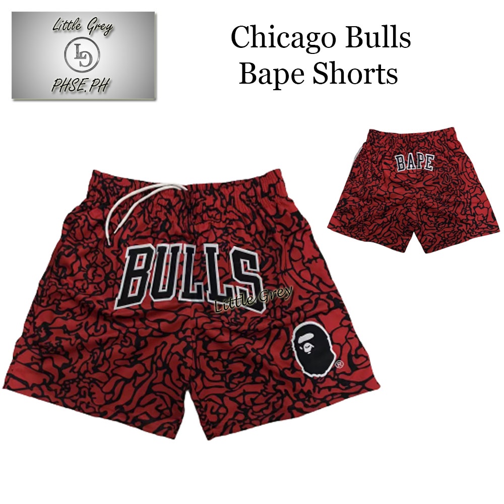 Bape X Mesh Shorts High Quality Loose Casual Shorts | Shopee Philippines