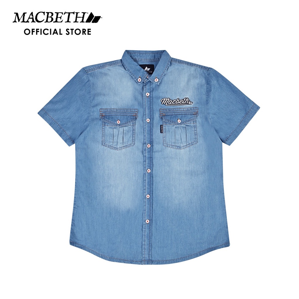 Macbeth Men's Polo Woven - LIGHT CHAMBRAY POLO ( SALE ) | Shopee ...