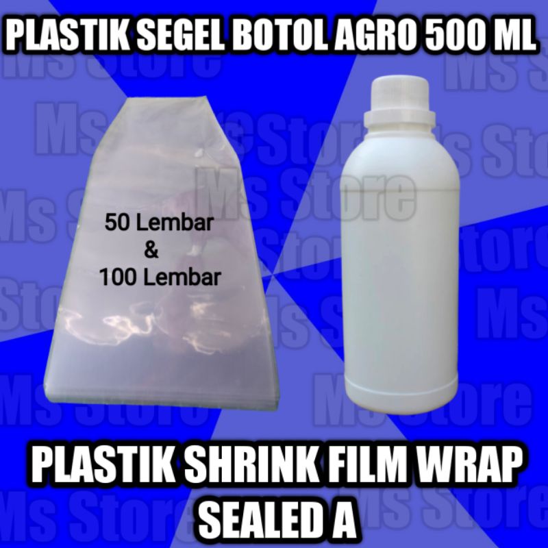 Plastic Shrink Film Wrap for sealing 500 ml model A agro bottles | Shopee Philippines