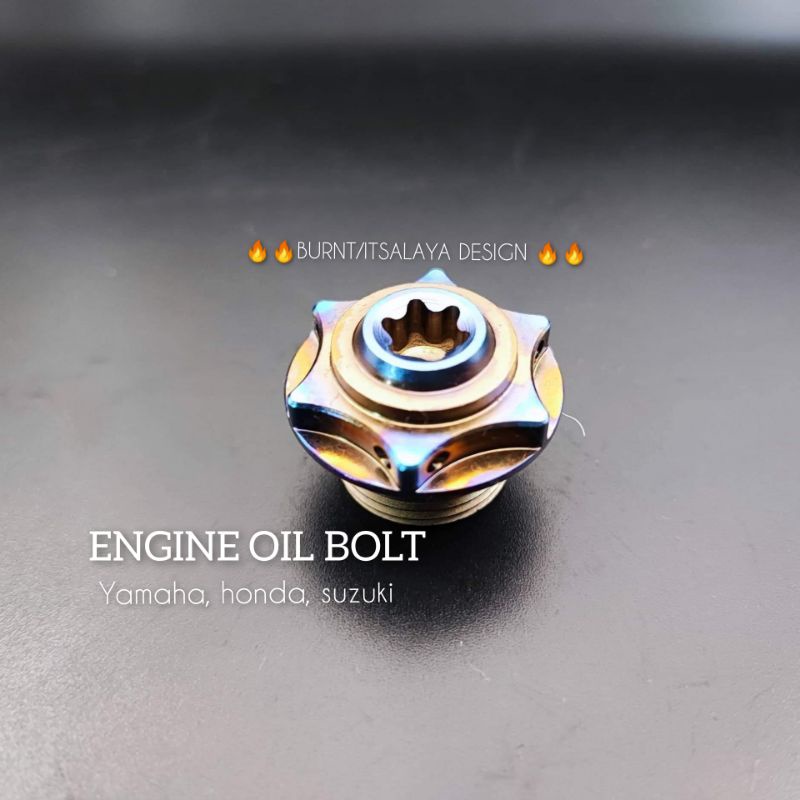 Gr5 titanium bolts oilbolt itsalaya design | Shopee Philippines