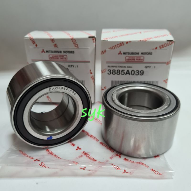 Bearing DAC3564 Front Wheel BEARING MIRAGE SENSOR ABS 3885A039 | Shopee ...